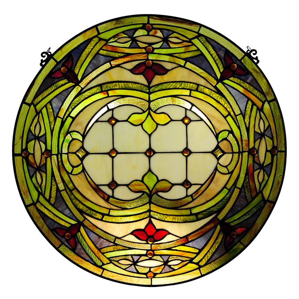 Tiffany-glass Float Design Window Panel 24'' - CHLOE Lighting – Home n ...