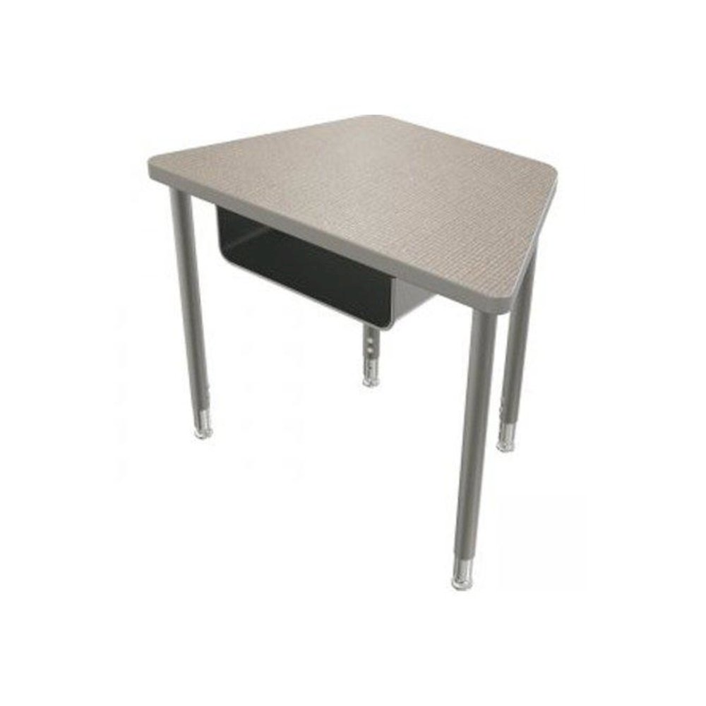 Snap Desk Configurable Student Desking - Small Trap - Fusion Maple Top ...