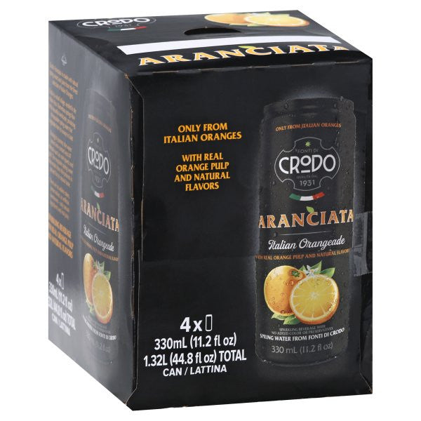 Crodo Sprklng Aranciata - Case Of 6 X 4 Pack – Home n Hearts