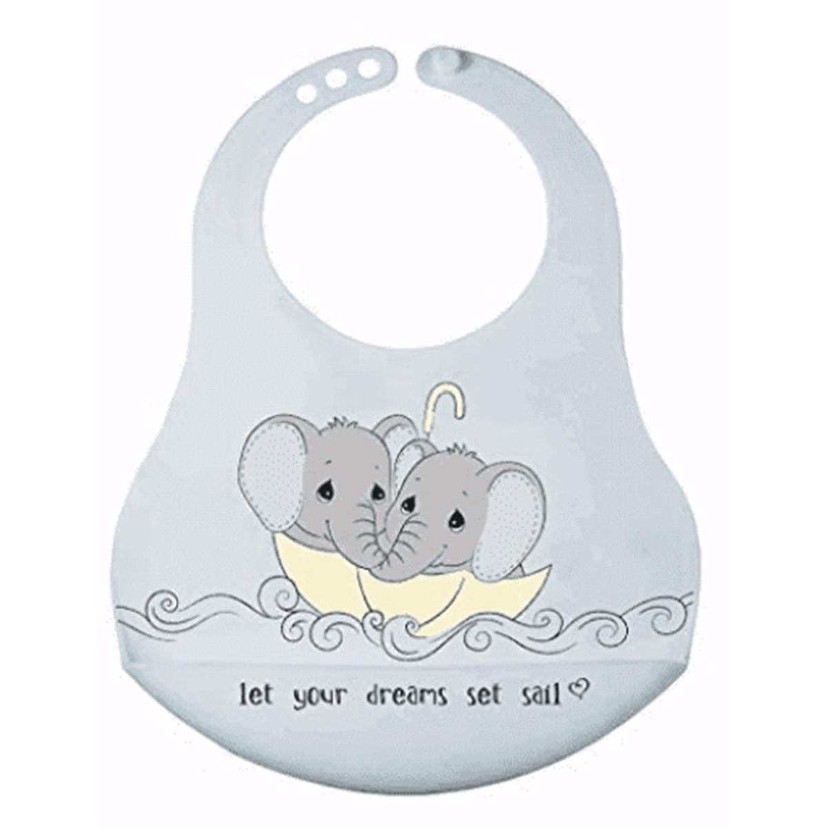 Precious Moments 138329 Noahs Ark-Let Your Dreams Set Sail Bib - 10 x ...