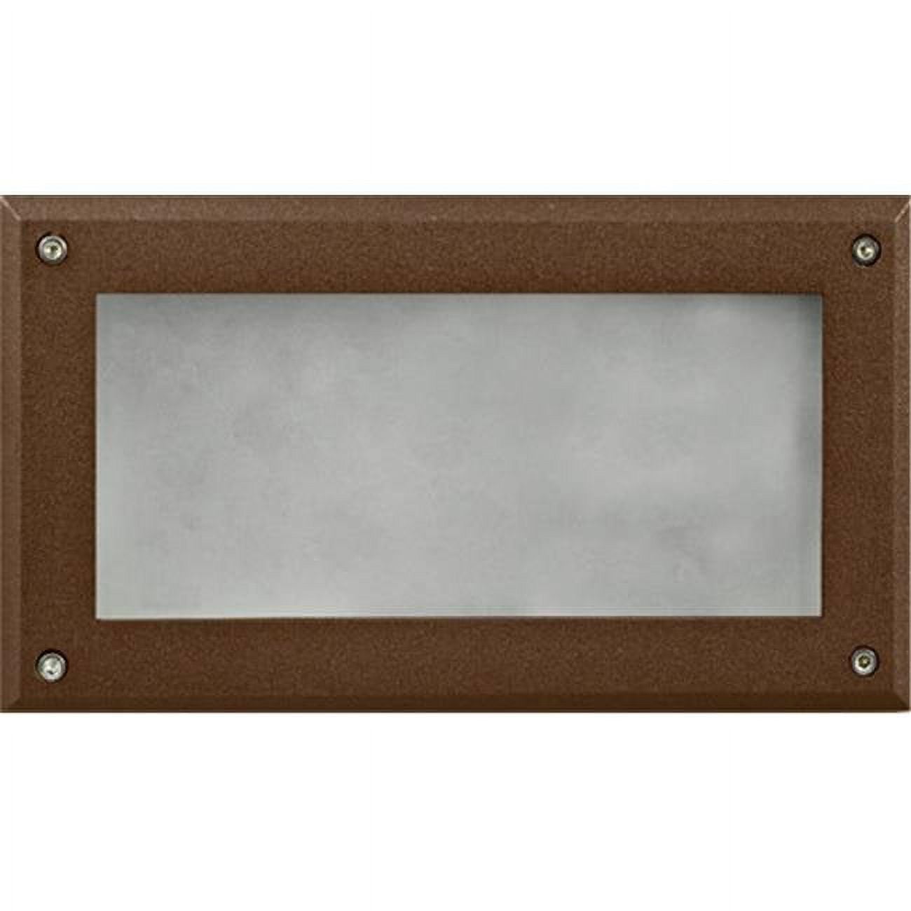 Dabmar Lighting DSL1001-BZ Recessed Open Face Brick Step & Wall Light ...