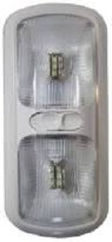 ARCON Arcon ARC-20670 Double LED Euro Light with Optic Lens Bright Whi ...