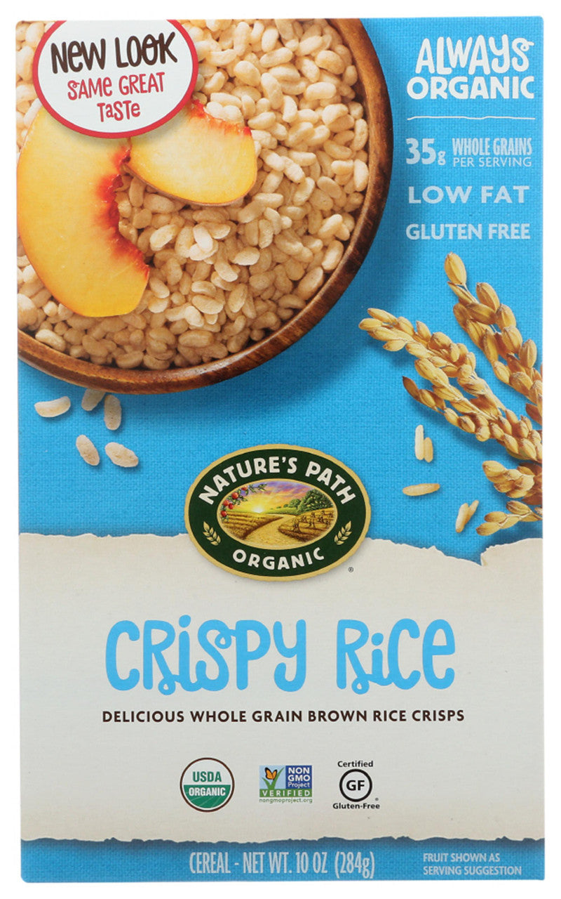Nature's Path Whole Grain Crispy Rice Cereal - Case Of 12 - 10 Oz - Na ...