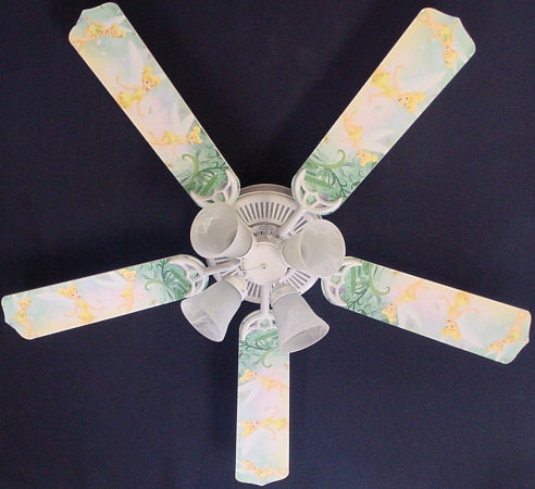 Ceiling Fan Designers 52FAN-DIS-TPF Tinkerbell Fairy Green Ceiling Fan ...