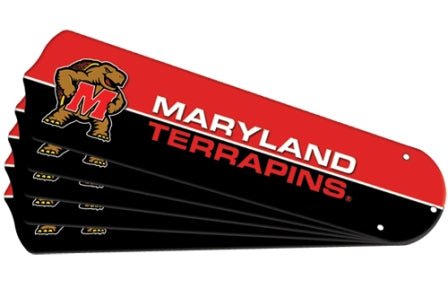 Ceiling Fan Designers 7990-MAR New NCAA MARYLAND TERRAPINS 52 in. Ceil ...