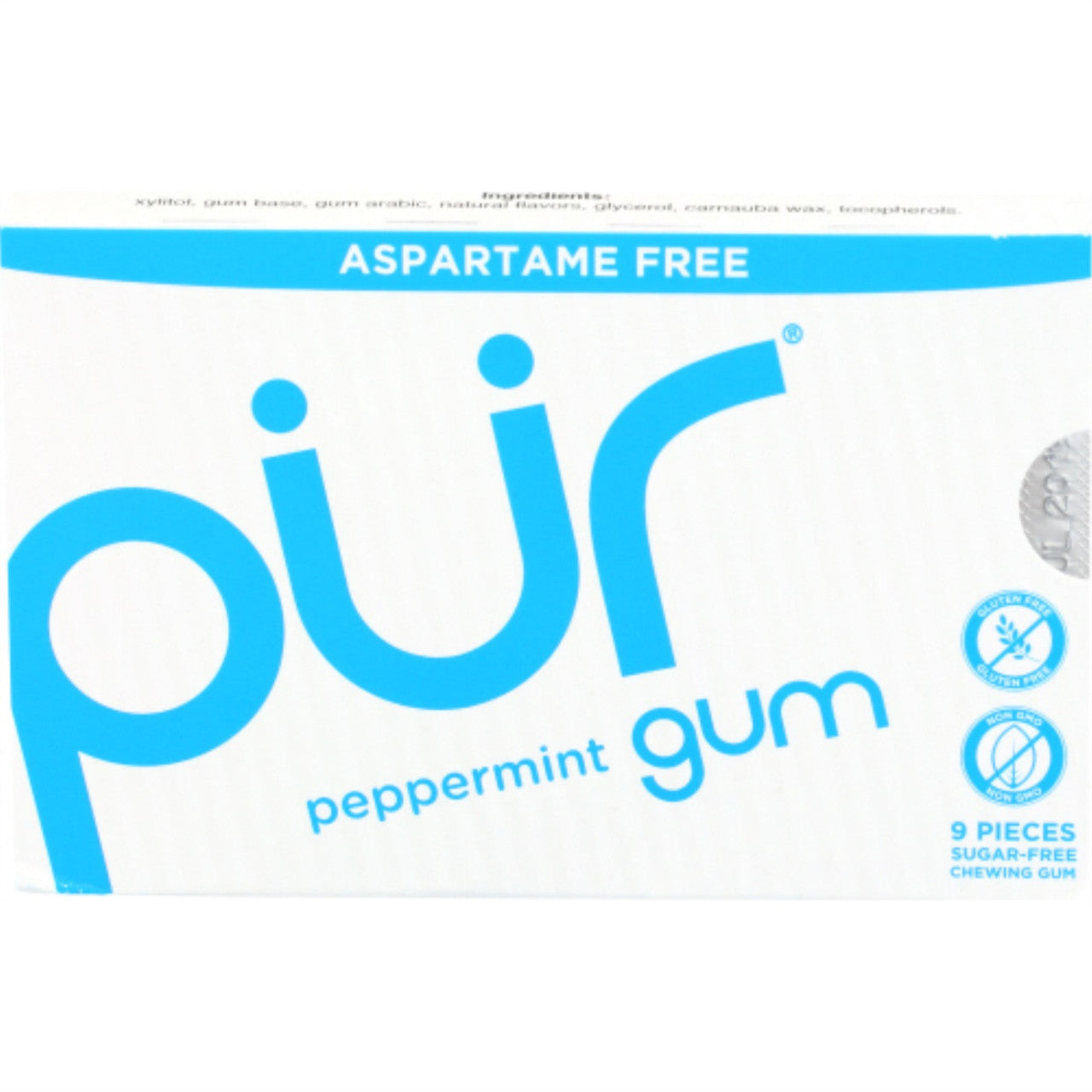 Pur Gum Pur Gum Peppermint 9 Pc - Case Of 12X12.6 Gram – Home n Hearts