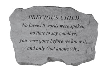 Kay Berry Inc Kay Berry- Inc. 98220 Precious Child-No Farewell Words W ...