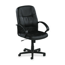 Lorell LLR60121 Managerial Mid-Back Chair- 28in.x28in.x41in. to 45-.50 ...